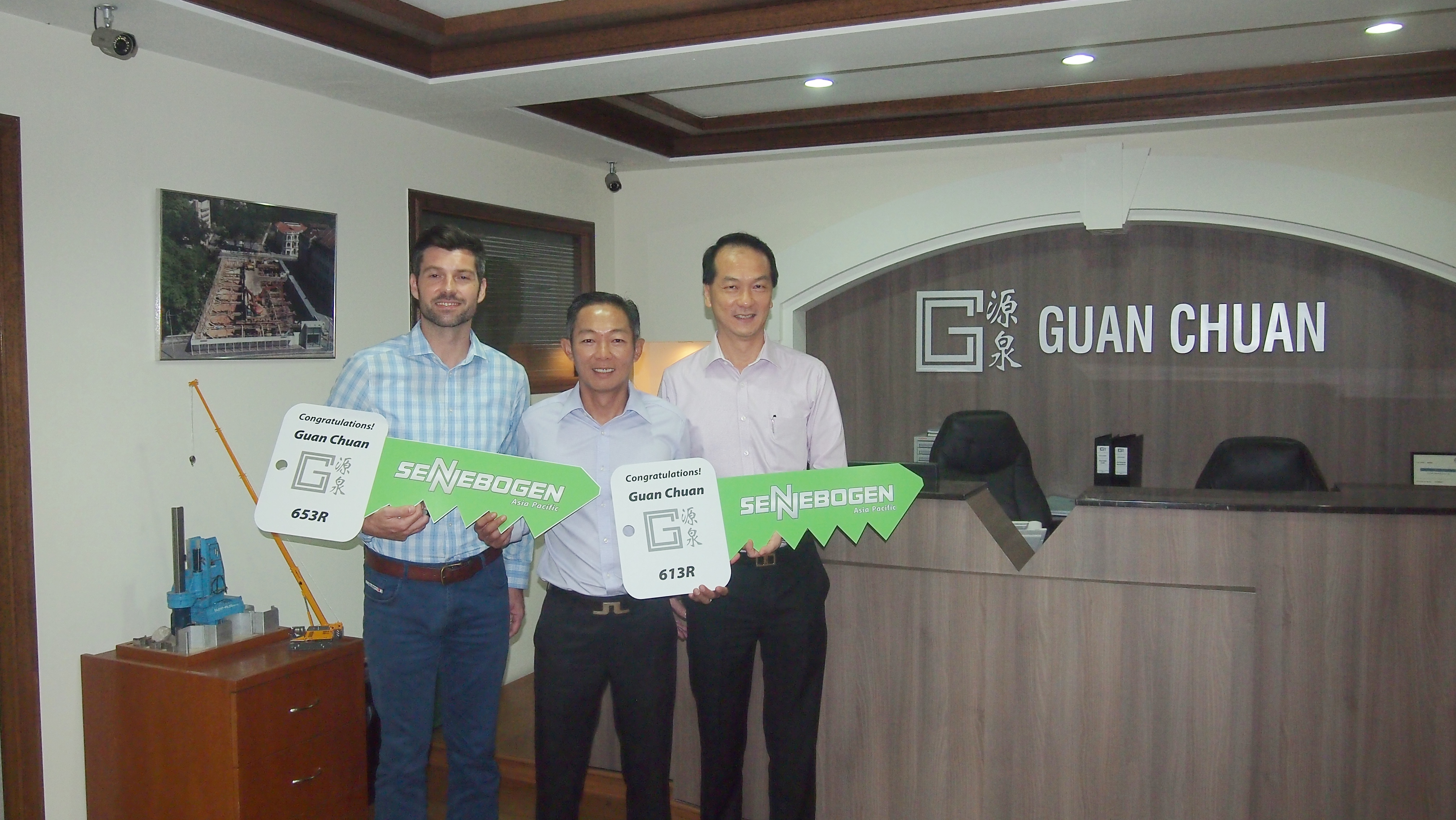 Guan Chuan Engineering Construction Pte Ltd, overjoyed recipient of ...
