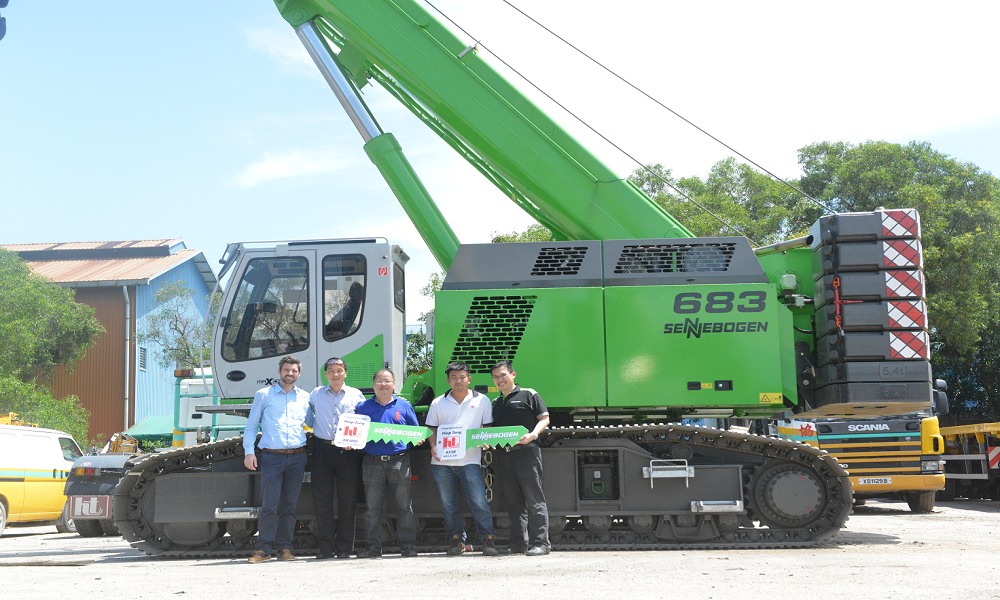 Hiap Tong Trading Pte Ltd, their 3rd Sennebogen 683HD and 1st ...